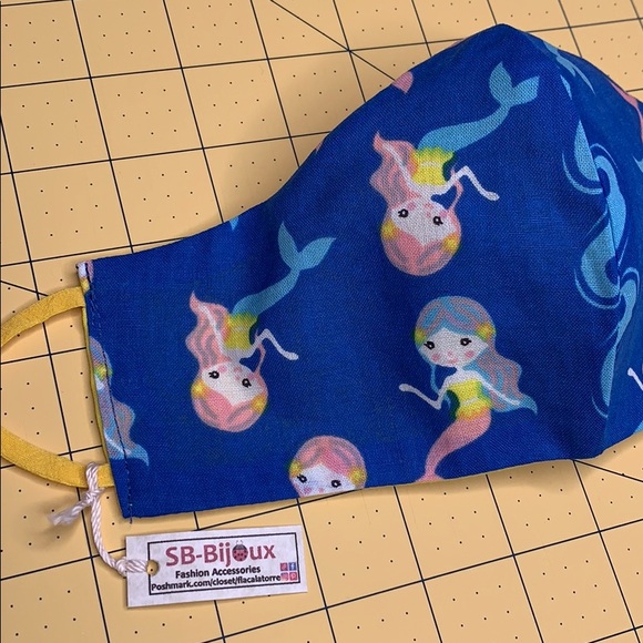 SB-Bijoux | Accessories | Fashion Handmade Face Mask Mermaid 5 | Poshmark